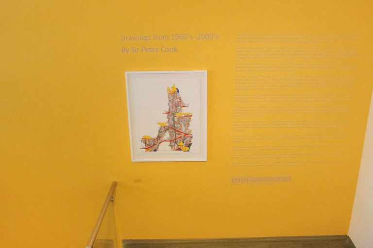 Gallery Espace — Sir Peter Cook-Drawings from 1960's-2000's