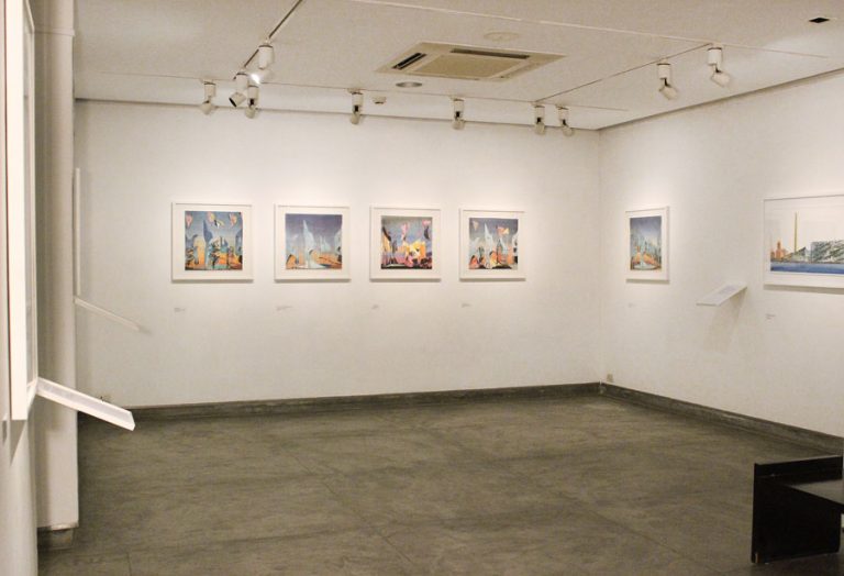 Gallery Espace — Sir Peter Cook-Drawings from 1960's-2000's